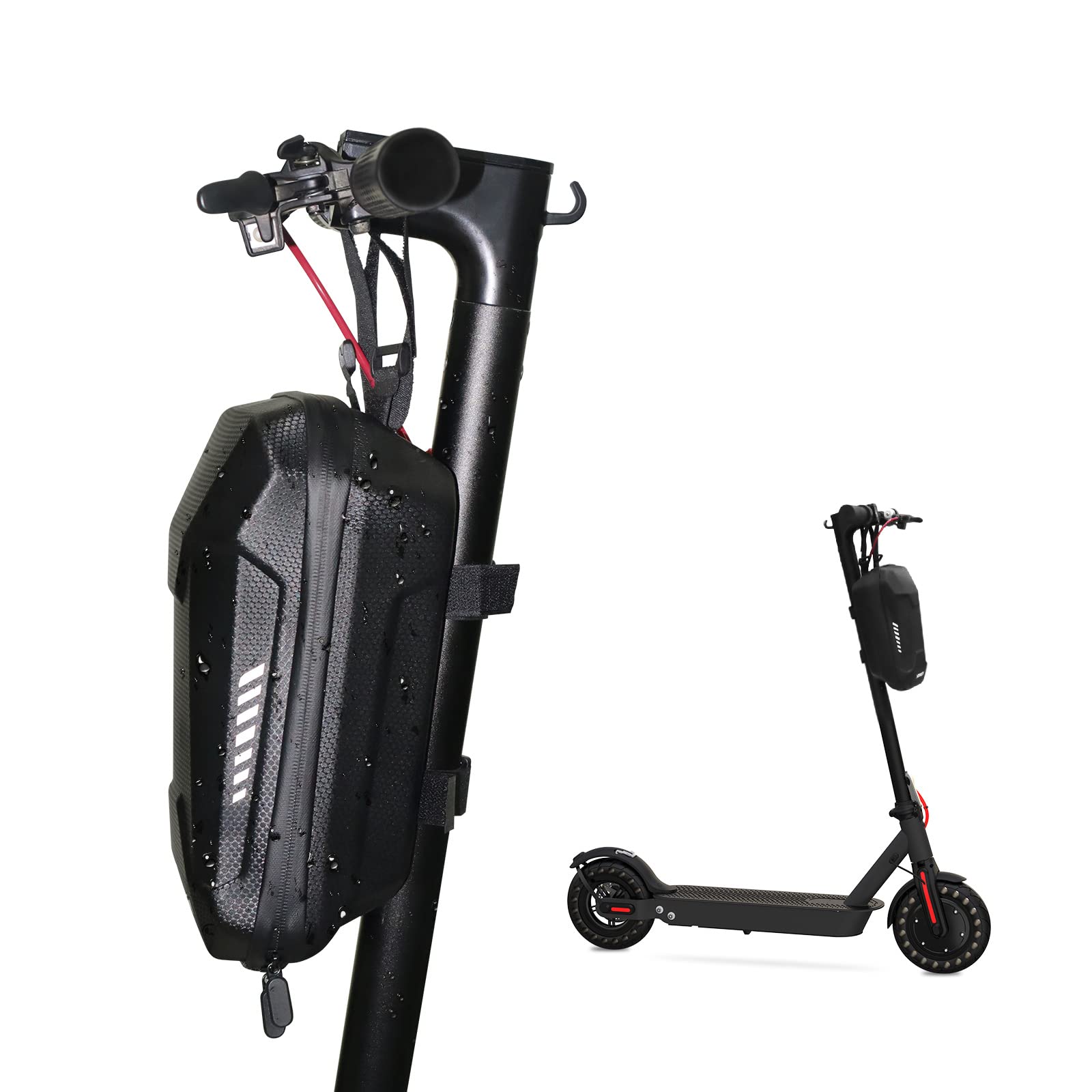 Hiboy Waterproof and Stable Handlebar Bag for Electric Scooter/Electric Bike/Bicycle/Motorcycle,3L Large Capacity