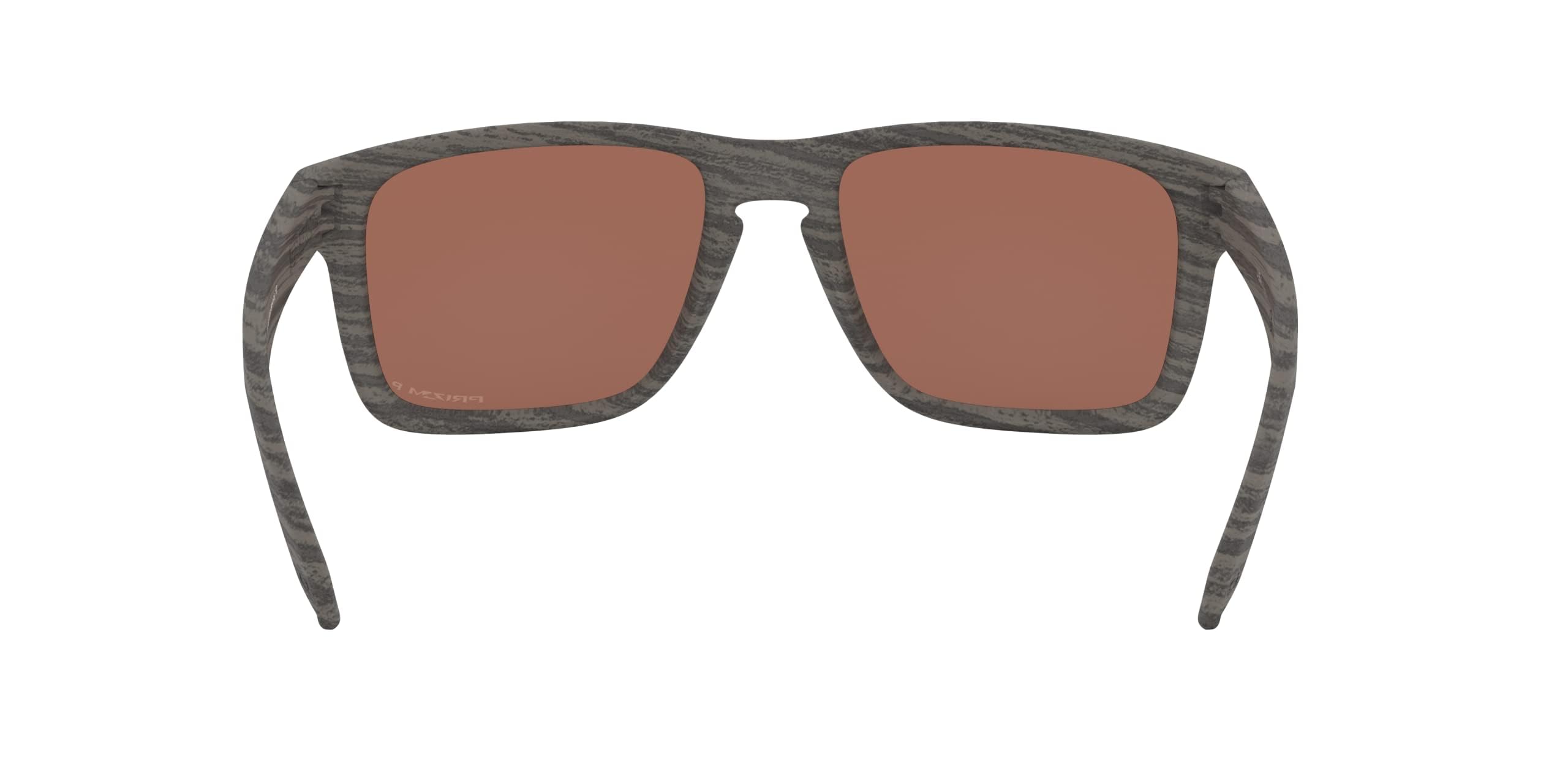 Oakley Men's OO9417 Holbrook XL Square Sunglasses, Woodgrain/Prizm Deep Water Polarized, 59 mm