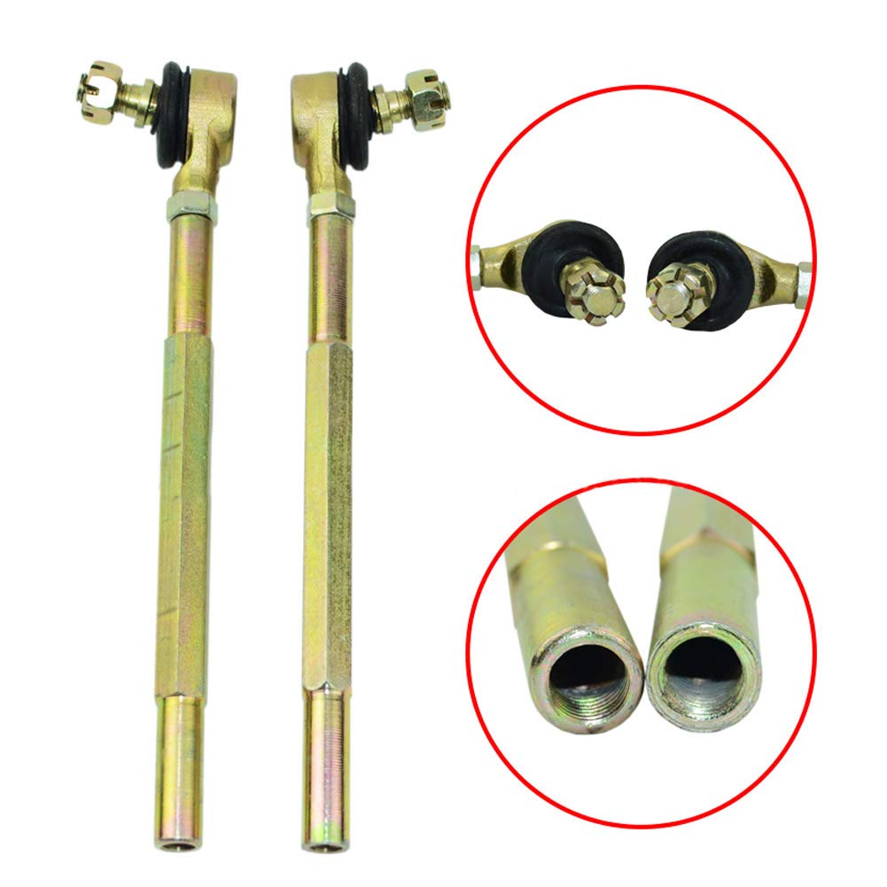 Steering Wheel Assembly Tie Rod Rack Adjustable Shaft Kit fit for 110cc Go Kart Bike