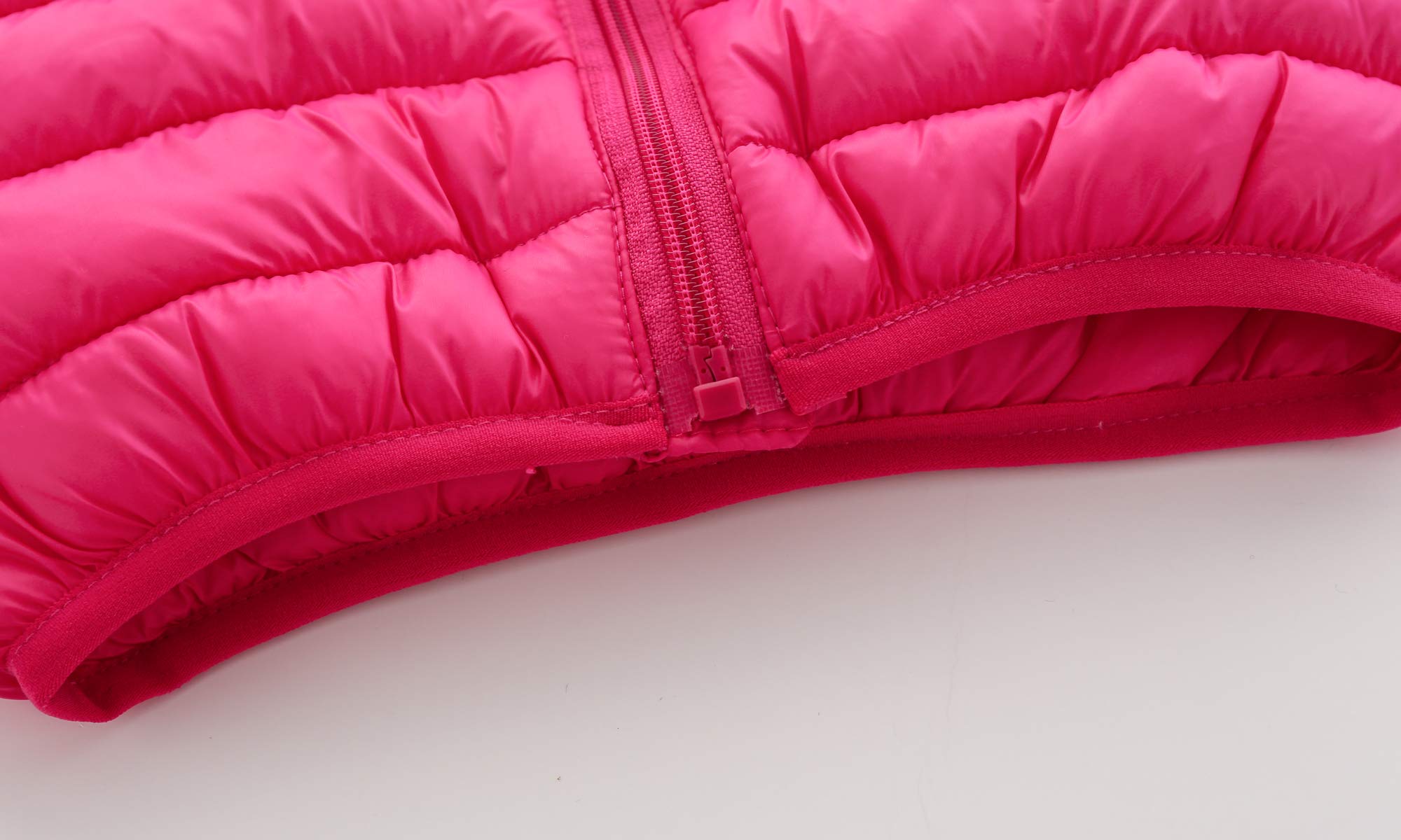 CECORC Winter Coats for Kids with Hoods Light Puffer Jacket for Girls | Baby, Infants, Toddlers, 2T,Rose