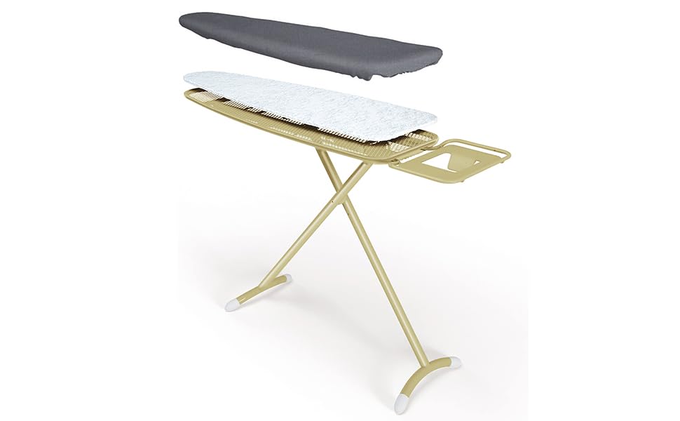 Duwee Delux Ironing Board Padding, Extra Dense Felt Material with 10 mm Thickness(15" x 48")