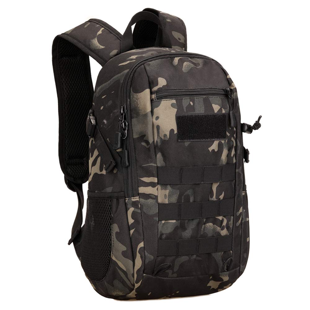 CREATOR Mini 12L Daypack Military MOLLE Tactical Backpack X-Small Rucksack MOLLE Gear Assault Pack for Traveling Camping Bag