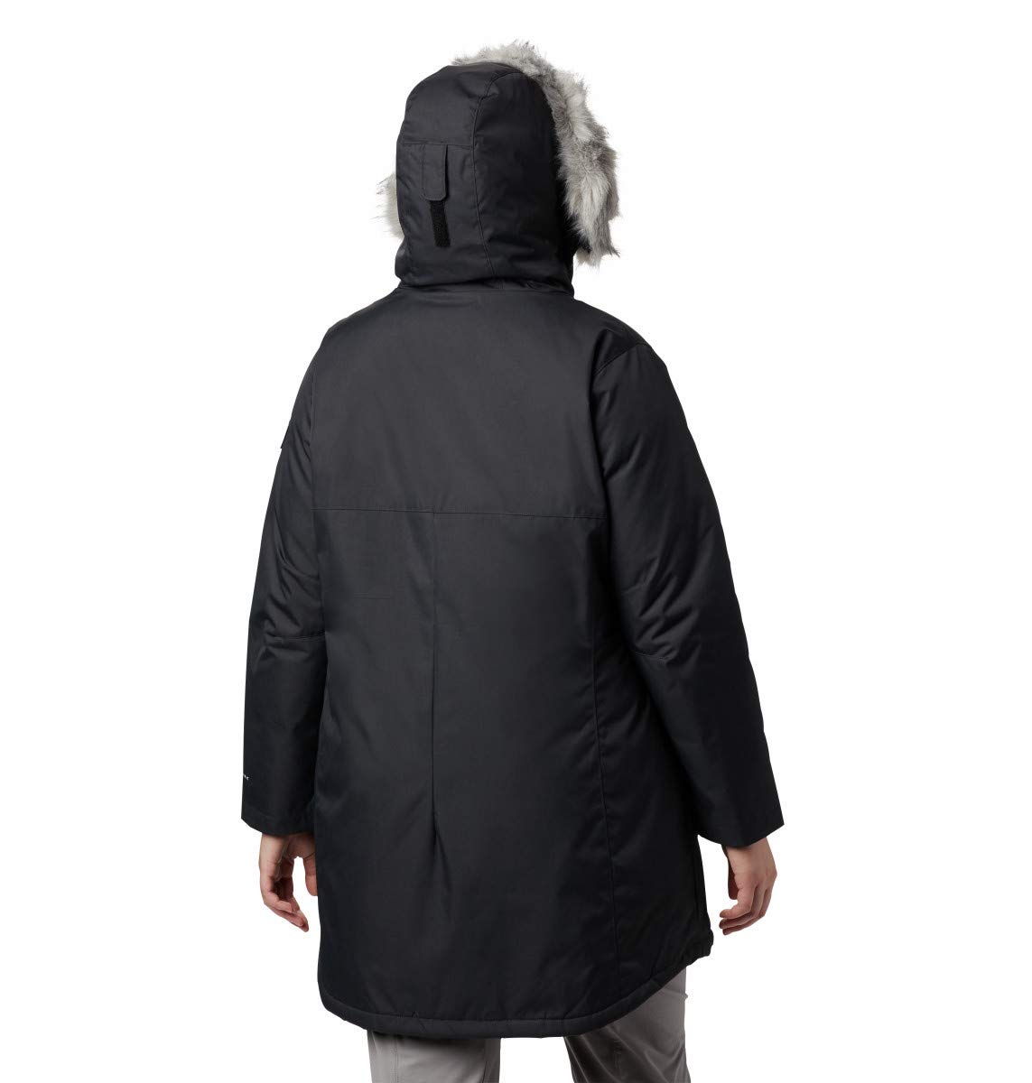 Columbia Women's Suttle Mountain Long Insulated Jacket, Black, XX-Large