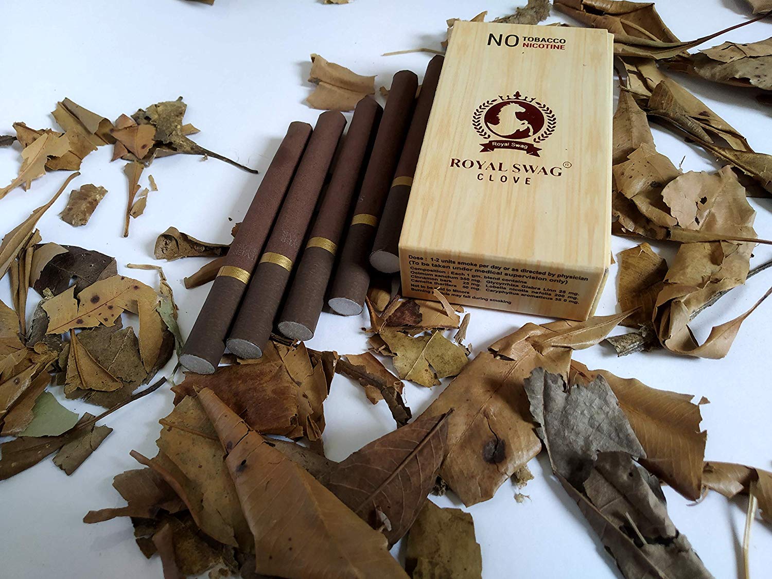 Herbal Cigarette 100% no Tobacco 10/Pack (Clove)