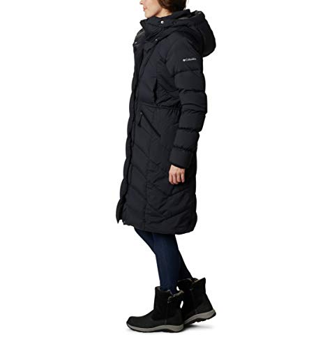 Columbia Women's Ember Springs Long Down Jacket, Black, X-Large