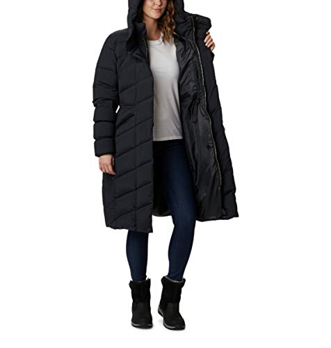 Columbia Women's Ember Springs Long Down Jacket, Black, X-Large
