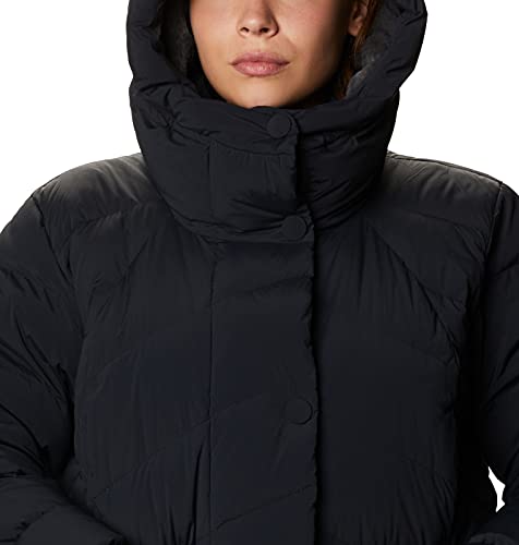 Columbia Women's Ember Springs Long Down Jacket, Black, X-Large