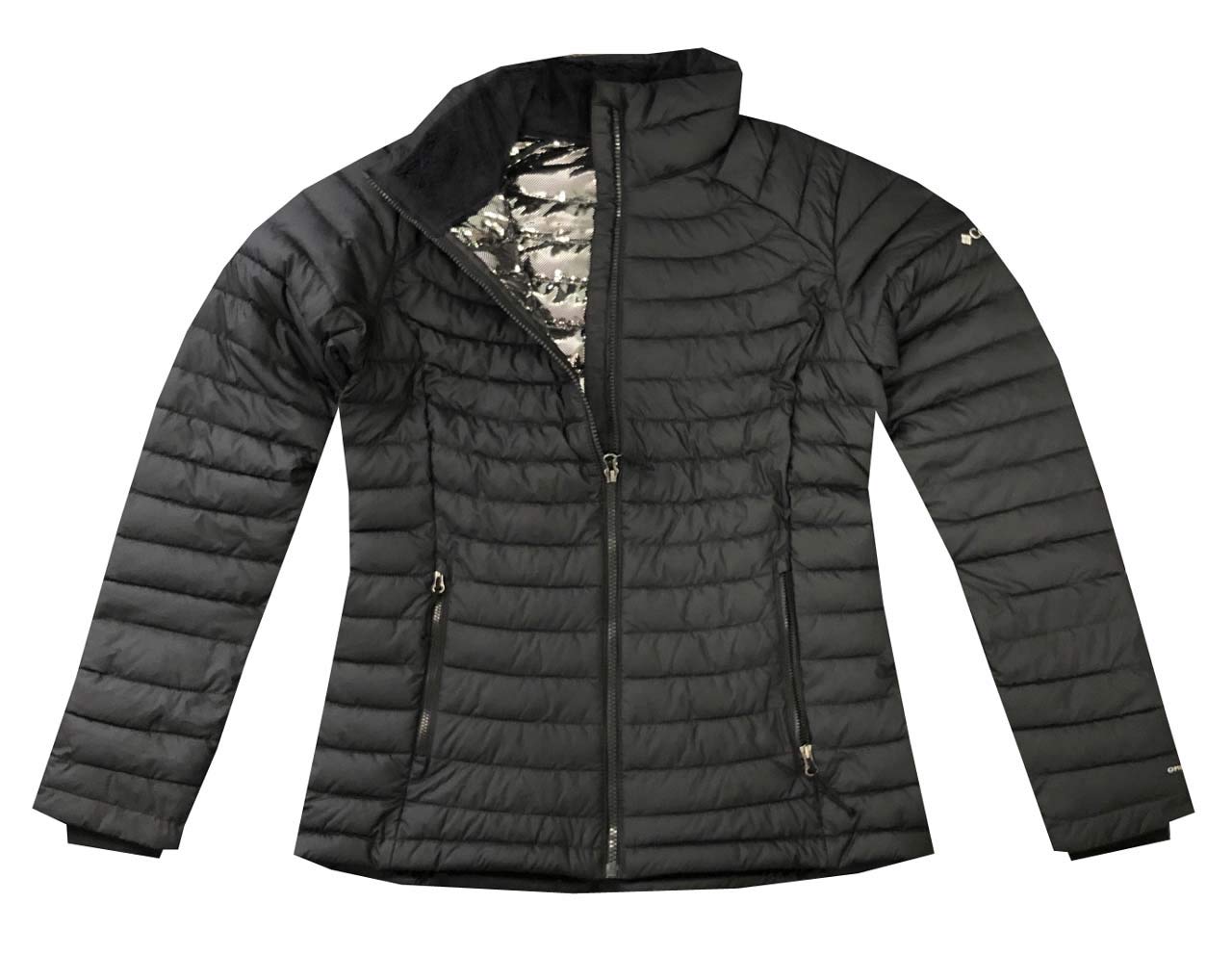 Columbia Women's White Out ll Omni Heat Jacket Puffer (XL, Black)