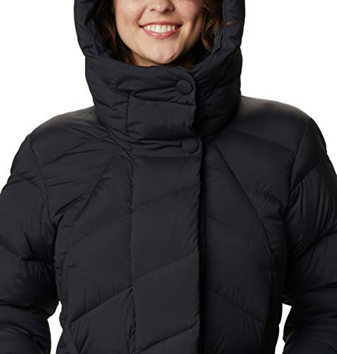 Columbia Women's Ember Springs Long Down Jacket, Black, Medium
