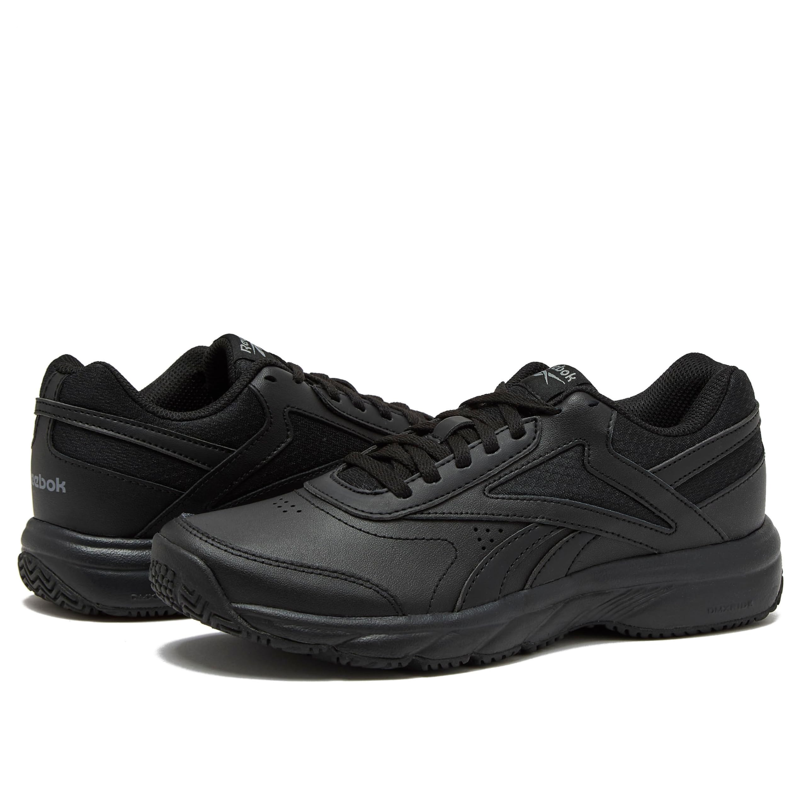Reebok Men's Work N Cushion 4.0 Walking Shoe, Black/Cold Grey, 11 M US Men