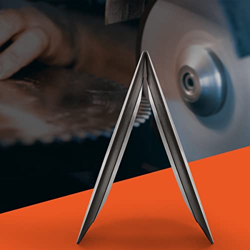 JIUNENG 5inch Tapered Plain Resin Diamond Grinding Wheel to Grind Carbide Hard Steel 150 Grit 125x10x32x8mm