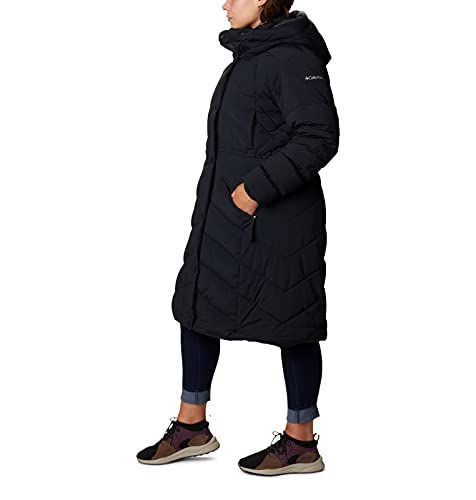 Columbia Women's Ember Springs Long Down Jacket, Black, Medium