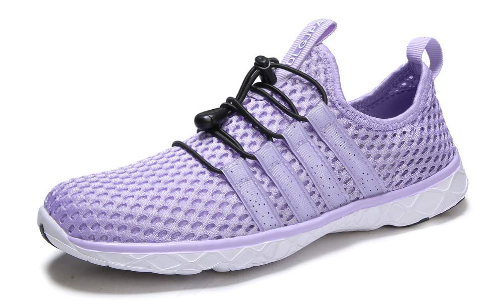 DLGJPA Women's Lightweight Quick Drying Water Shoes for Beach or Water Sports Slip On Walking Shoes