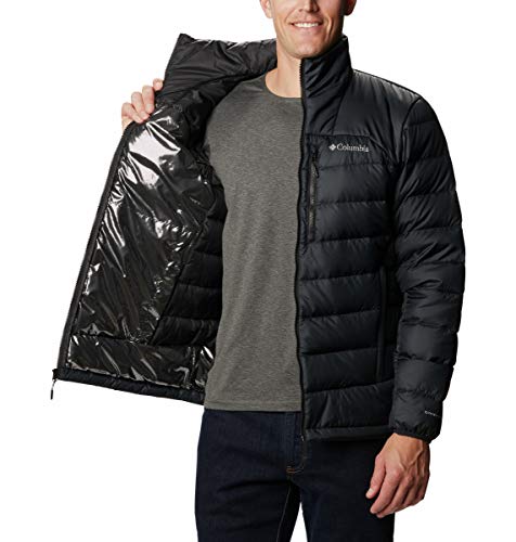 Columbia Men's Autumn Park Down Jacket, Black, Large