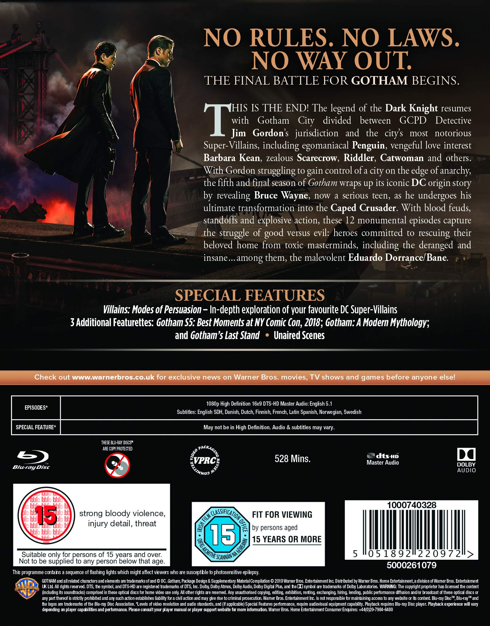 Gotham S5 [Blu-ray] [2019]