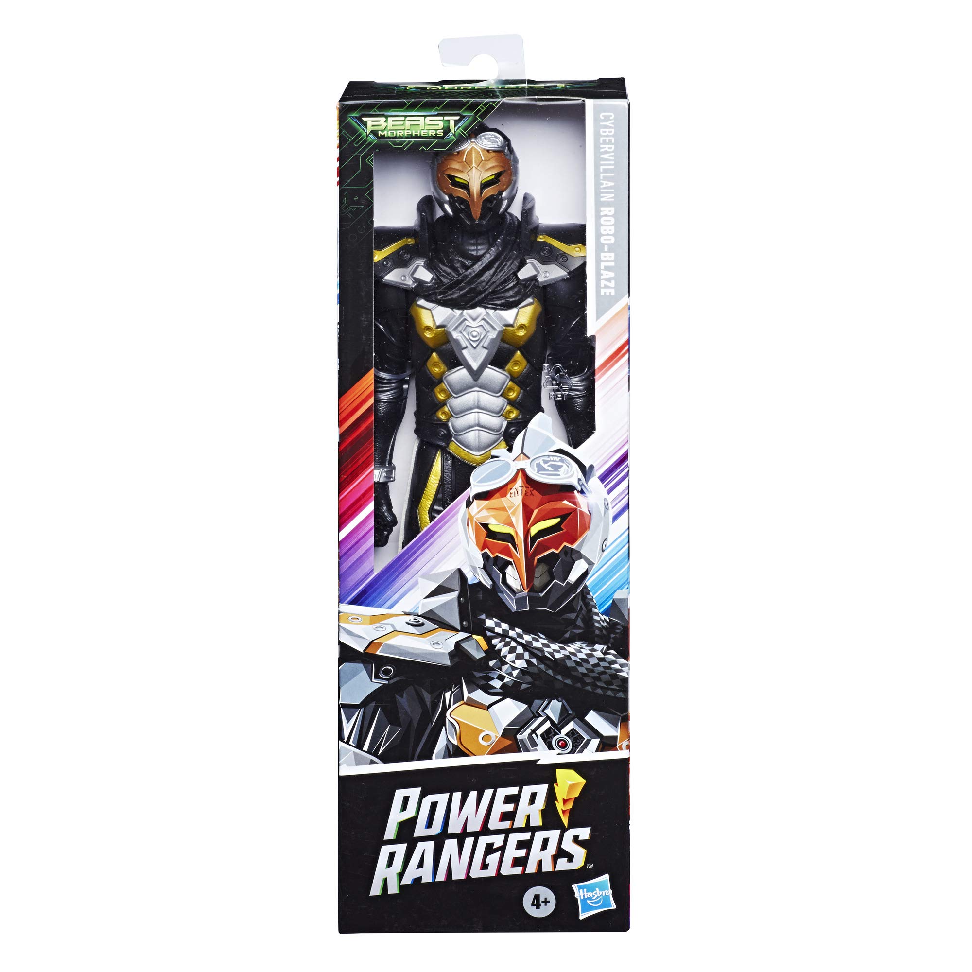 Power Rangers Beast Morphers 12" Cybervillain Robo-Blaze Action Figure Toy Inspired by The TV Show