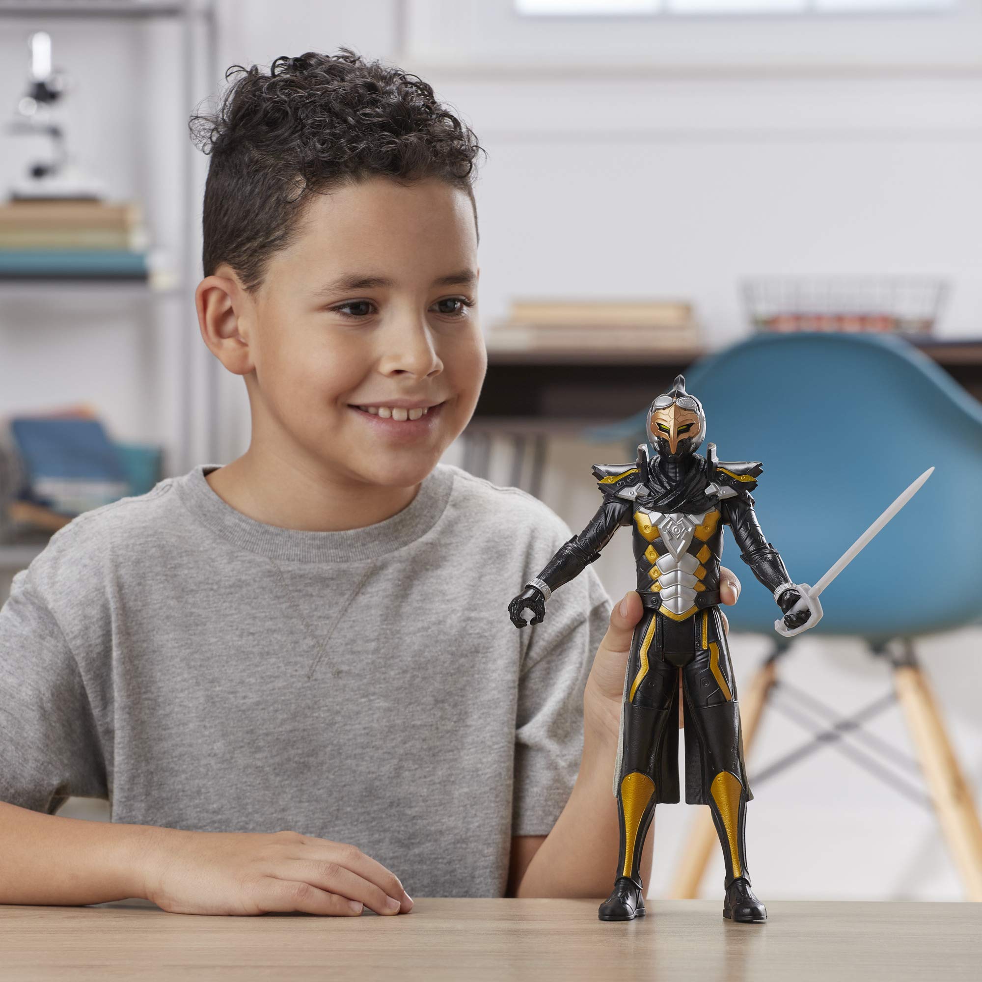 Power Rangers Beast Morphers 12" Cybervillain Robo-Blaze Action Figure Toy Inspired by The TV Show