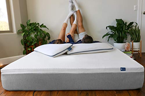 100% Natural Latex Mattress Topper - Soft Firmness - 2 Inch - King Size - Cotton Cover Included.