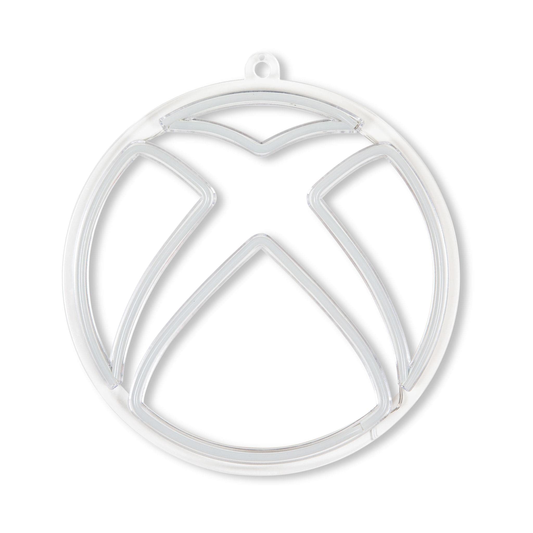 Ukonic Xbox Logo USB-Powered LED White Neon Wall Light Sign | Ready to Hang Wall Decor Artwork | 10 Inches Tall