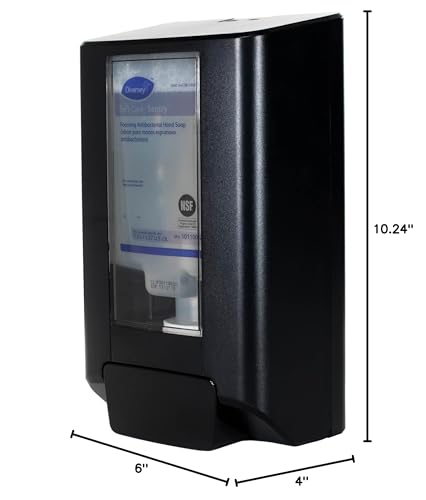 Diversey, DVOD1224700, Care IntelliCare Manual Dispenser II, 6 / Carton, Black