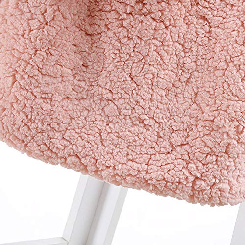 Aivtalk Baby Toodler Fuzzy Jacket Cute Hoodie Cotton Coat Winter Warm Outerwear (2-3 Years, Light Pink)