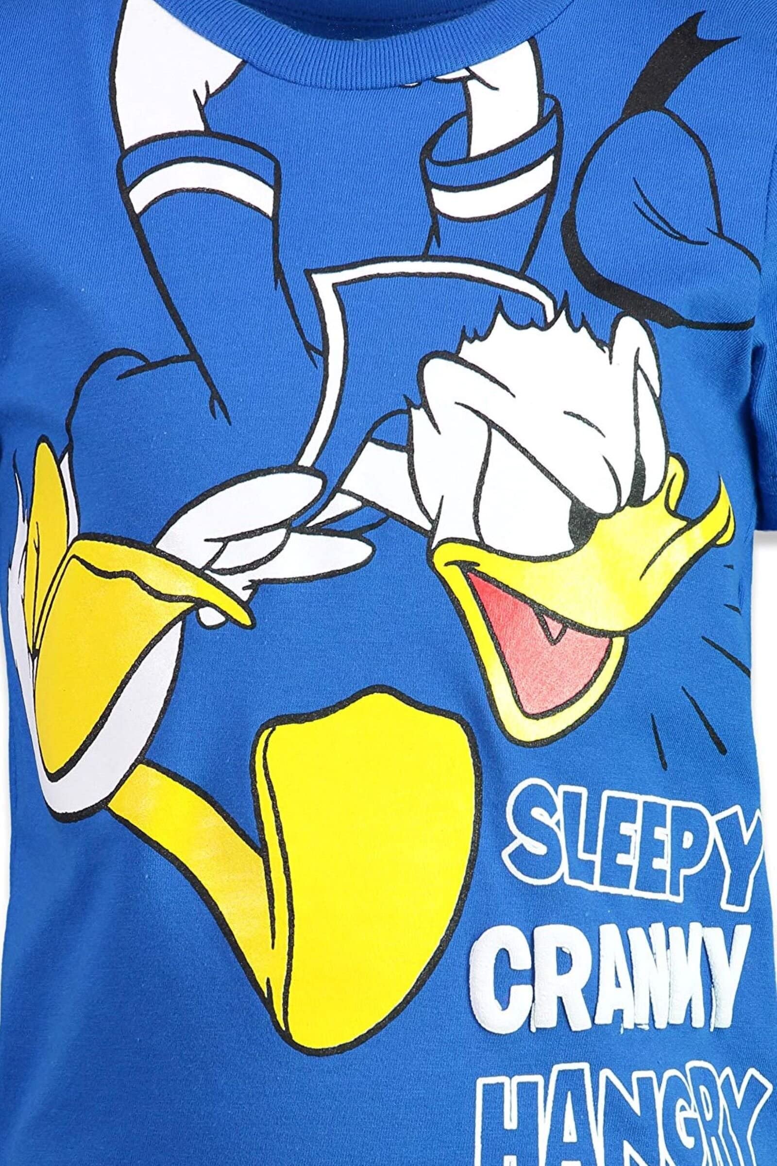 Disney Mickey Mouse Donald Duck Goofy Pluto Toddler Boys 4 Pack Graphic T-Shirts 4T