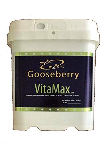Gooseberry Vitamax Horse Feed Add to existing Feed Routine No Need for Multiple costly Supplements to Promote Strong Health. (8lb)