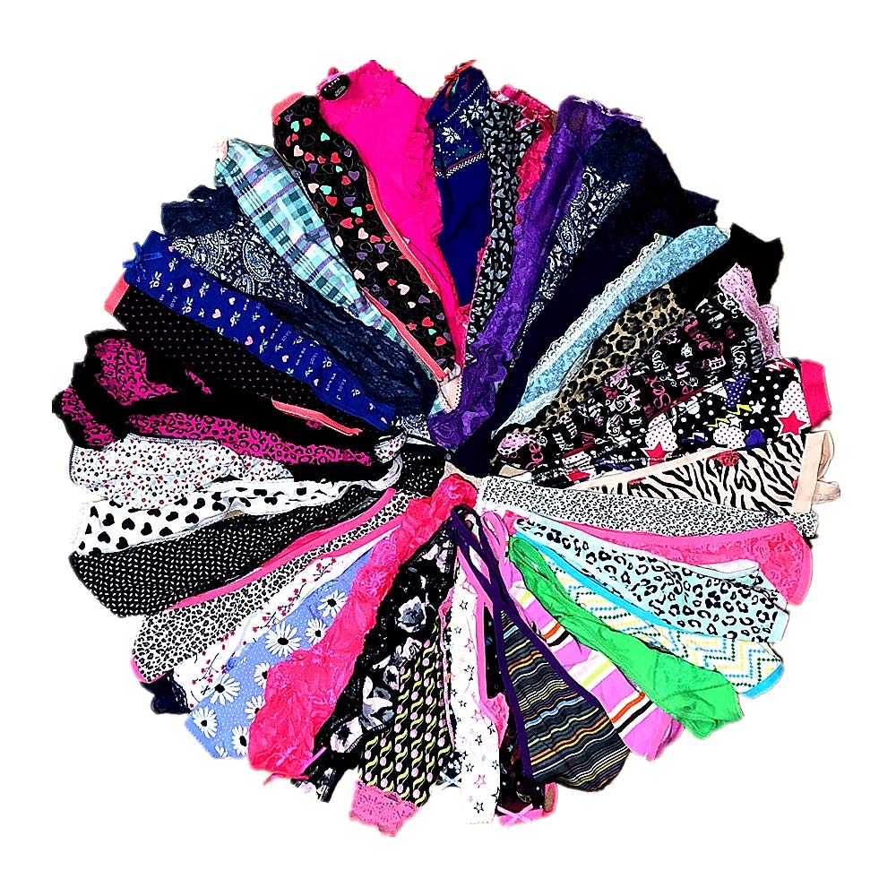 Dircho Women Underwear Variety of Panties Thong G-string T-back Tanga Pack of 10&20 (20 Pcs, Large)