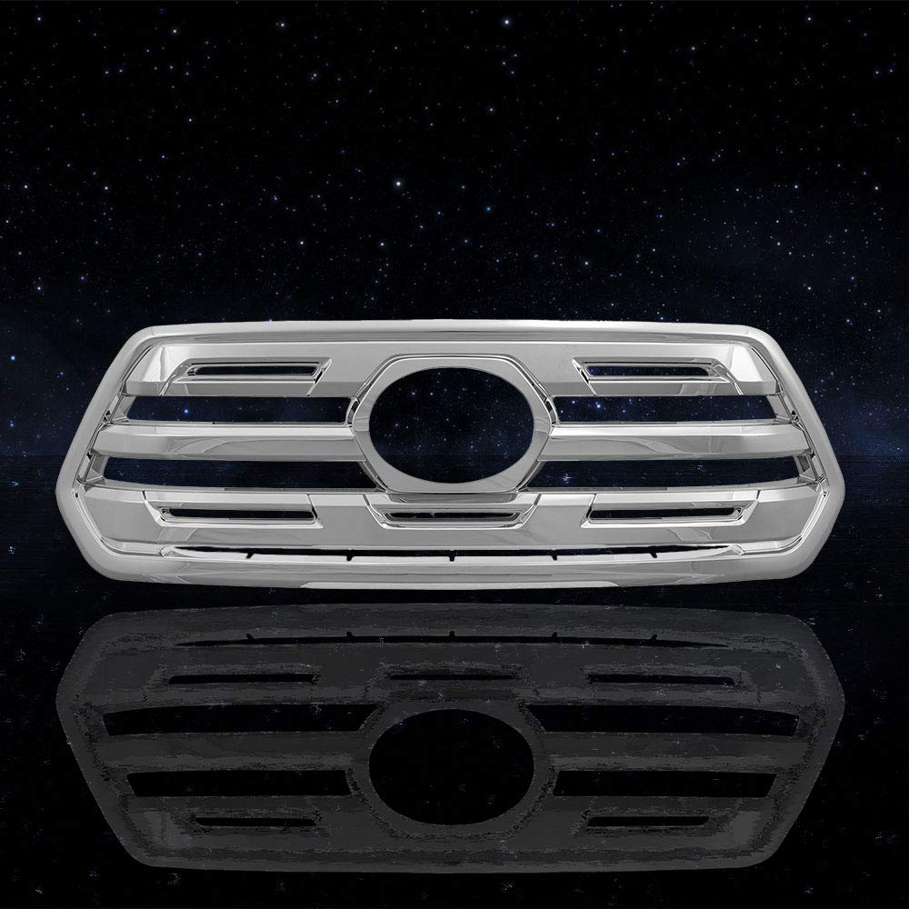 Chrome Grille Overlay for Toyota Tacoma SR/SR5 2018-2019