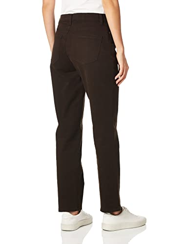 Gloria Vanderbilt womens Amanda Classic High Rise Tapered Jean, Coffee Roast, 16 Regular