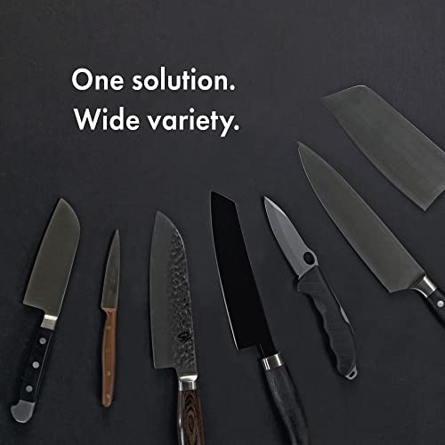 HORL 2 Walnut Rolling Knife Sharpener Engineered in Germany for Straight Edge with Industry Diamonds for Steel of any hardness and Magnetic Angle Technology with 15 & 20 Degrees