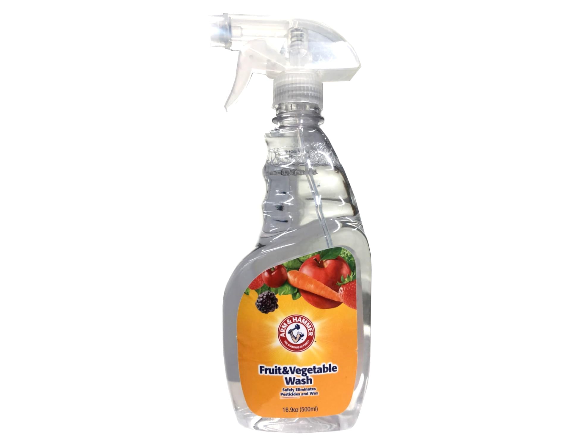 Arm & Hammer Fruit & Vegetable Wash, Produce Wash, Produce Cleaner, 16.9oz Spray, Pack of 1
