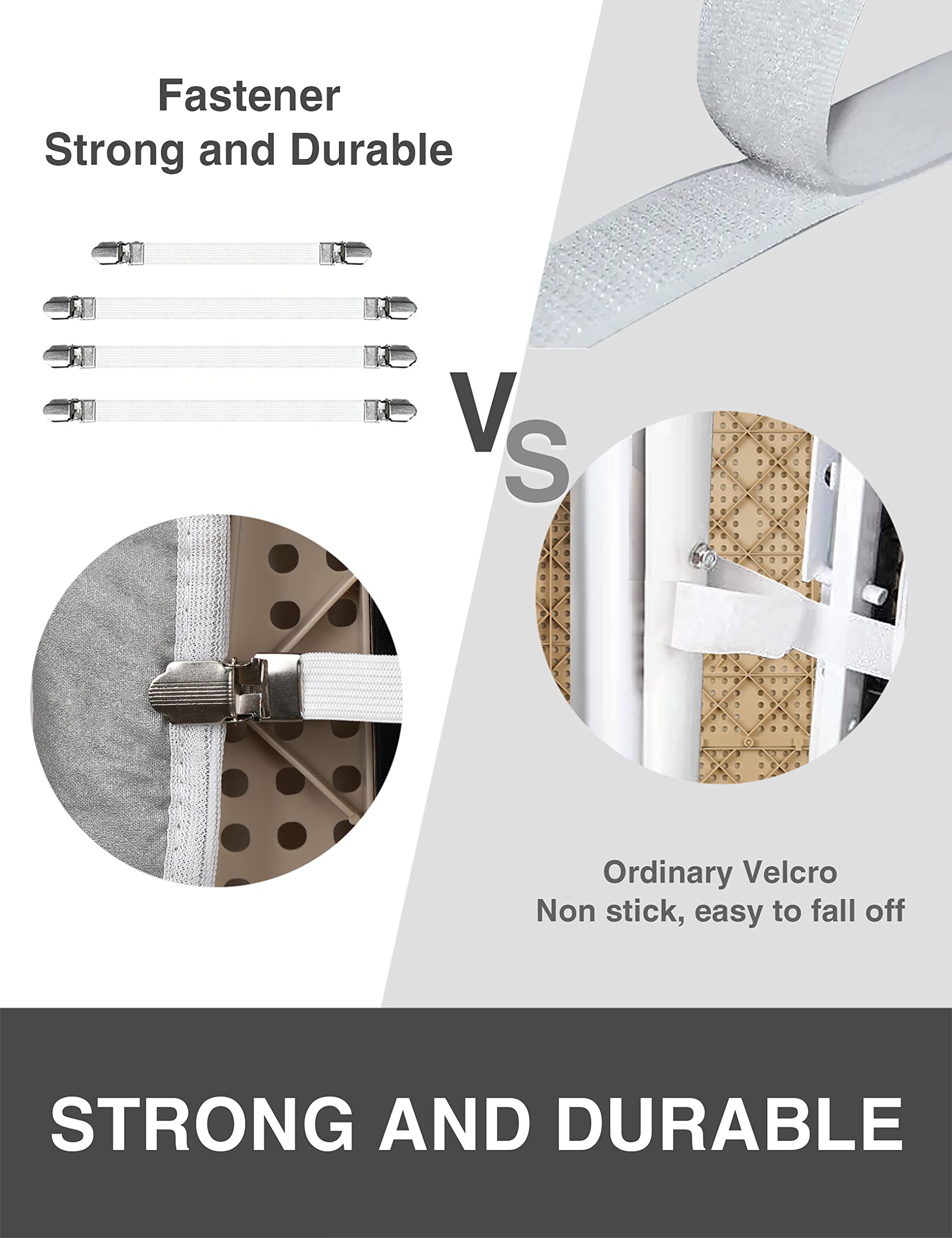 SUNKLOOF Extra Thick Ironing Board Cover and Pad, Resist Scorching and Staining, 15x54 Reflective Silicone Iron Board Cover With Padding, Elastic Edges, 4 Fasteners, Large Protective Scorch Mesh Cloth