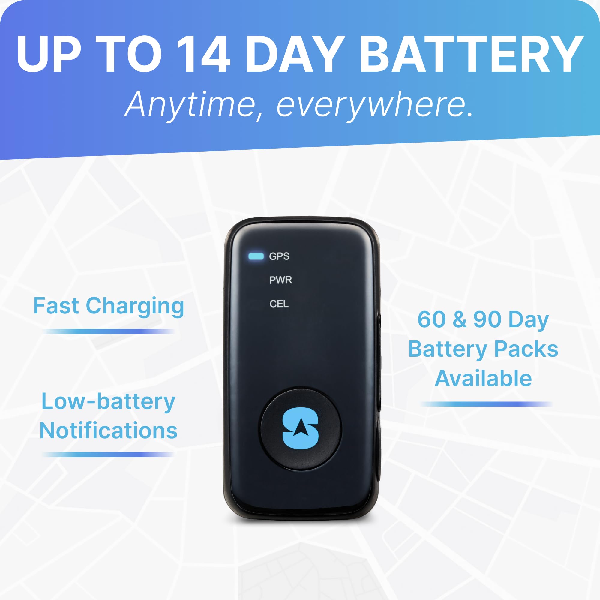 Spytec Mini GPS Smart Tracker for Vehicles, Cars, Trucks, Up to 14 Day Battery Life, Small GPS Tracking Device for Kids, Unlimited Updates, Worldwide Real-Time Tracking, USA Made Tech, Low Cost Plan