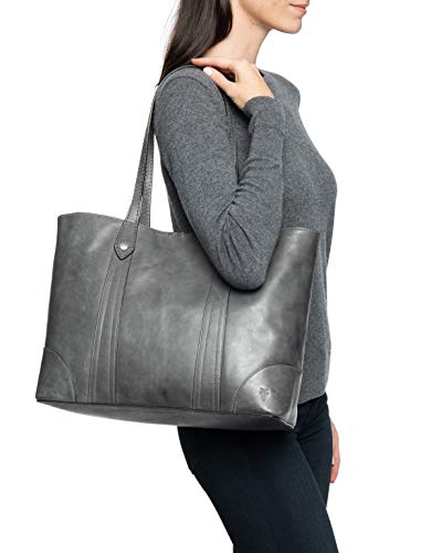 Frye womens Melissa Shopper Tote Bag, Carbon, One Size US