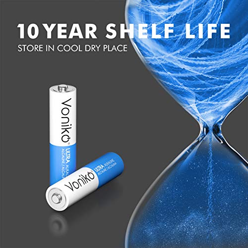 Voniko - Premium Grade AAA Batteries - 36 Pack - Alkaline Triple A Battery - Ultra Long-Lasting, Leakproof 1.5v Batteries - 10-Year Shelf Life