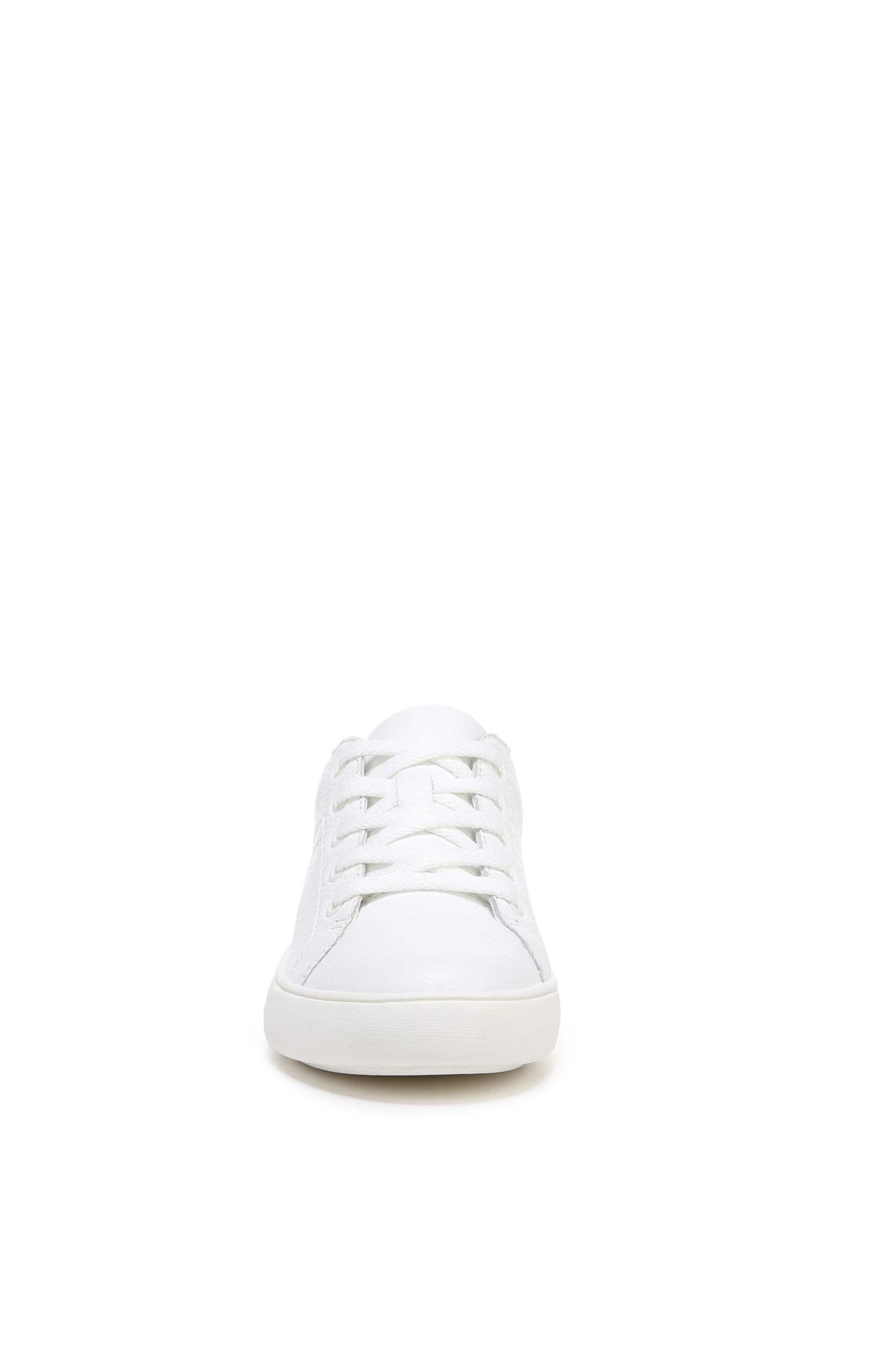 Naturalizer Womens Morrison Comfortable Lace Up Fashion Casual Sneaker,White Leather Iridescent,9 W US