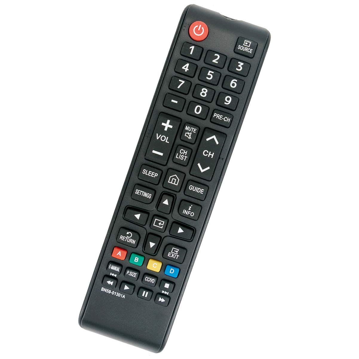 Remote Control Replacement Applicable for Samsung TV UN40NU7100FXZA UN43NU7100FXZA UN50NU7100FXZA UN55NU7100FXZA UN58NU7100FXZA UN65NU7100FXZA UN75NU7100F UN32N5300AFXZA UN55NU6900FXZA UN43NU6900FXZA