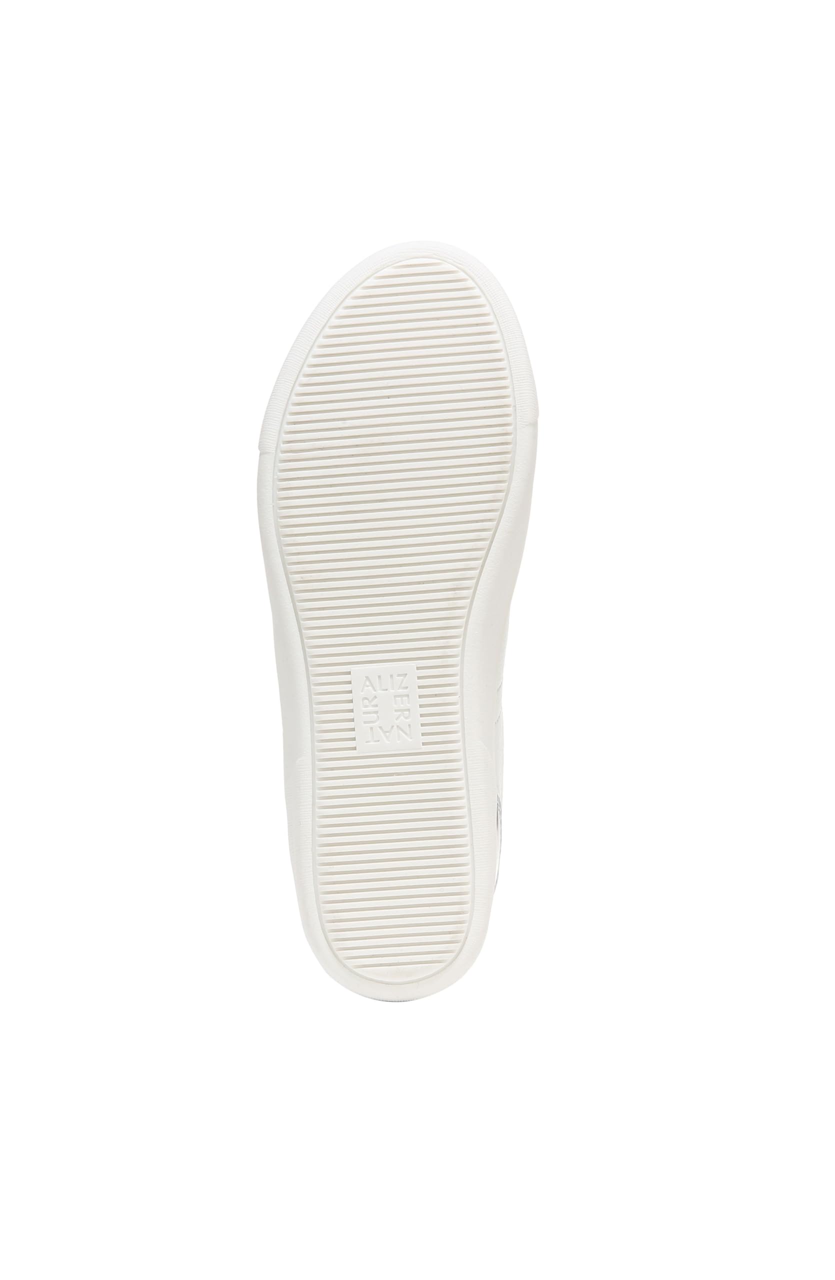 Naturalizer Womens Morrison Comfortable Lace Up Fashion Casual Sneaker,White Leather Iridescent,9 W US