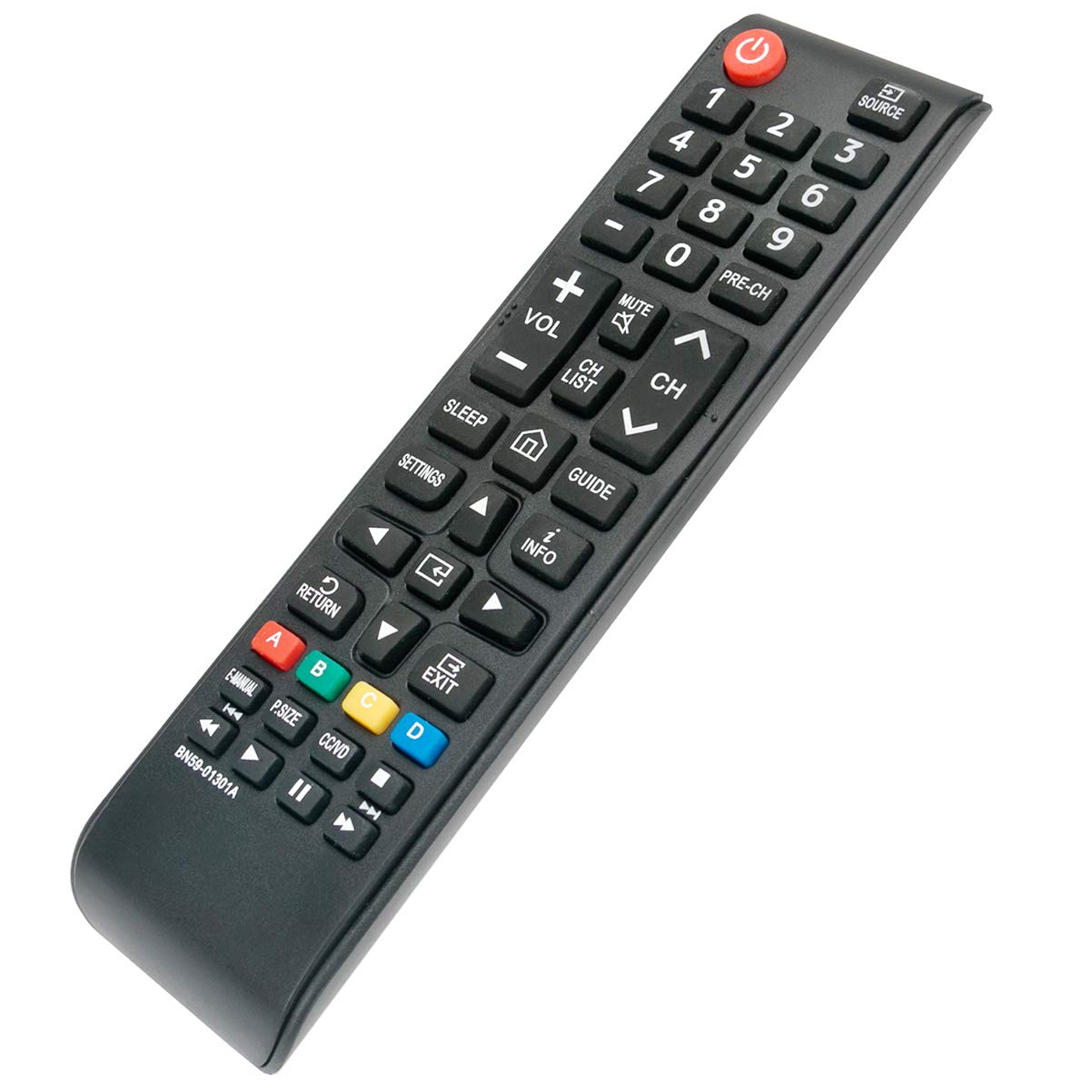 Remote Control Replacement Applicable for Samsung TV UN40NU7100FXZA UN43NU7100FXZA UN50NU7100FXZA UN55NU7100FXZA UN58NU7100FXZA UN65NU7100FXZA UN75NU7100F UN32N5300AFXZA UN55NU6900FXZA UN43NU6900FXZA