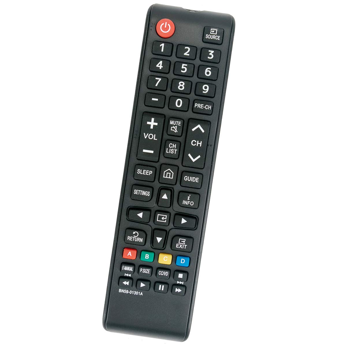 Remote Control Replacement Applicable for Samsung TV UN40NU7100FXZA UN43NU7100FXZA UN50NU7100FXZA UN55NU7100FXZA UN58NU7100FXZA UN65NU7100FXZA UN75NU7100F UN32N5300AFXZA UN55NU6900FXZA UN43NU6900FXZA