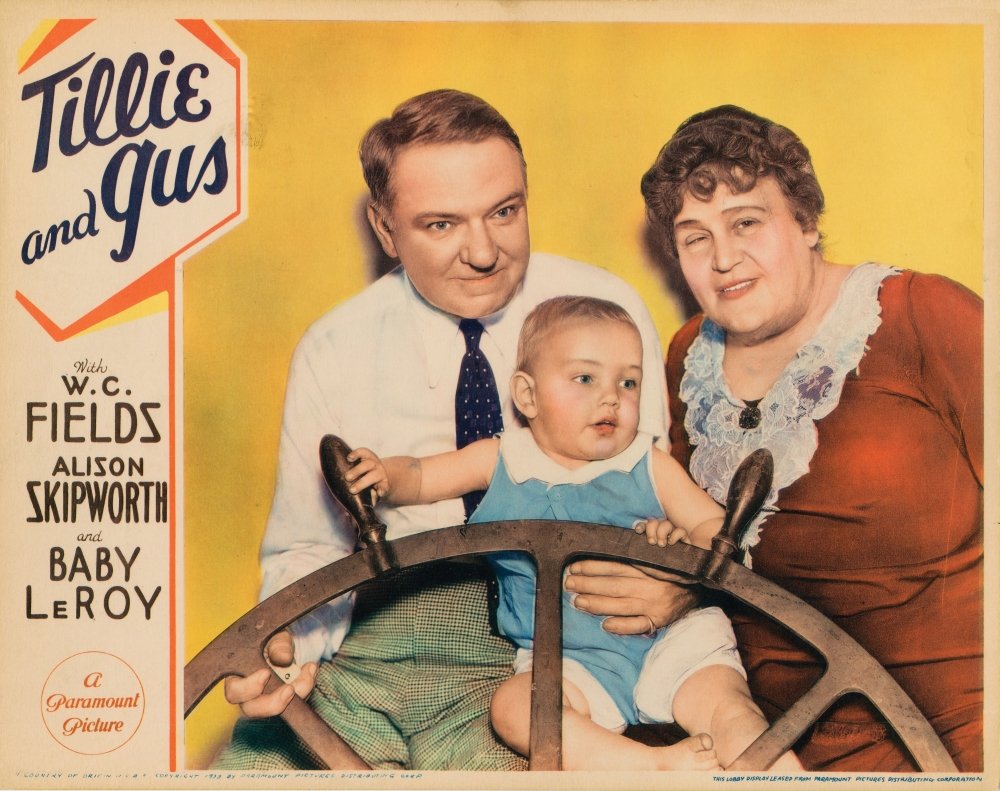 Posterazzi Tillie And Gus Lobbycard From Left: W.C. Fields Ba Print by Leroy Alison Skipworth 1933 Movie Poster Masterprint, (28 x 22)