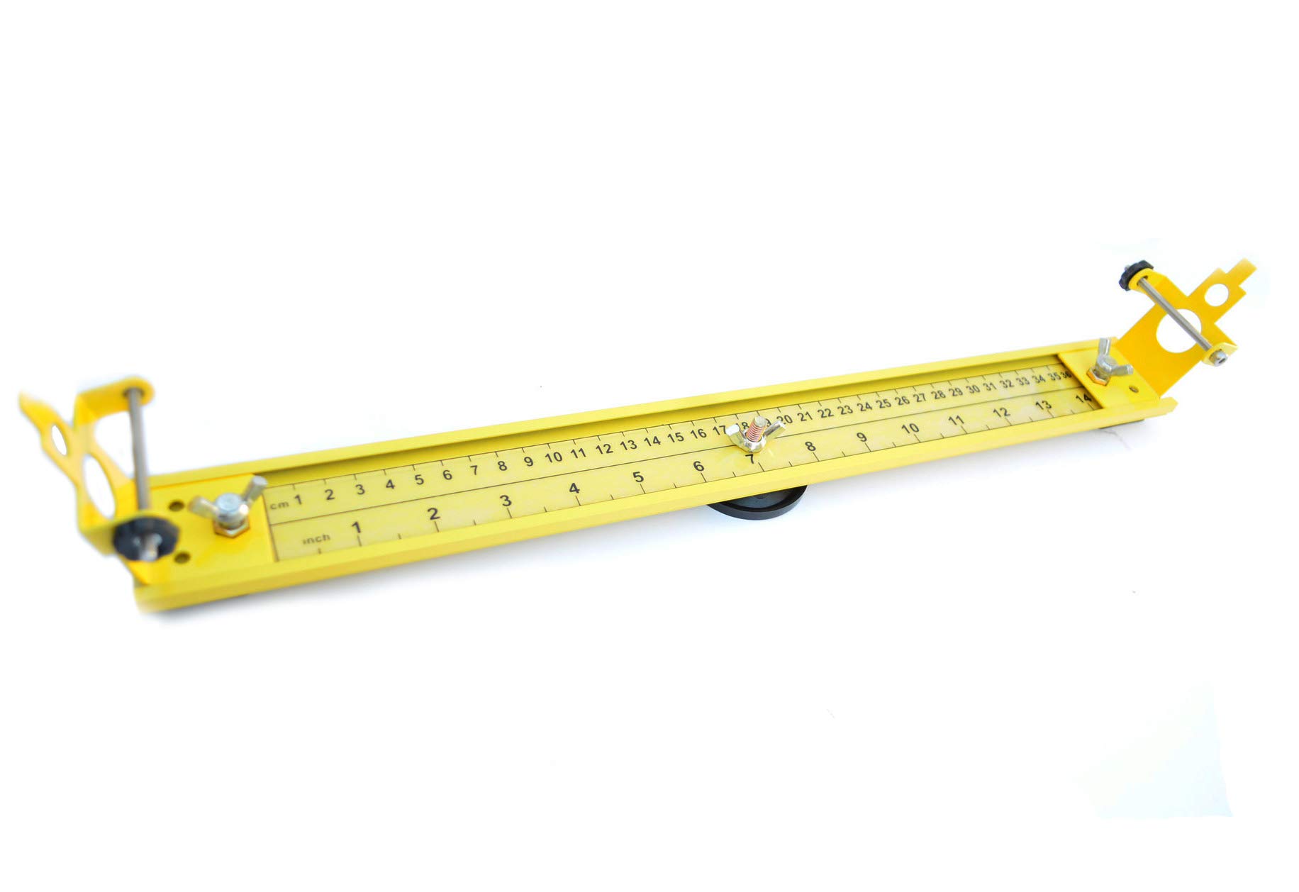 Acid Tactical® 15" Adjustable Paracord Jig - Lightweight Aluminum - for Bracelets, Keychains, & More - Accommodates Any Clasp or Hook
