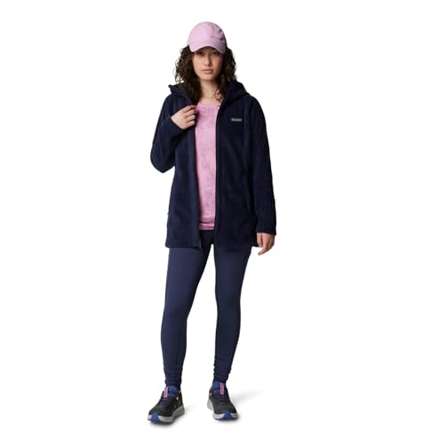 Columbia Women's Benton Springs II Long Hoodie, Dark Nocturnal, Large