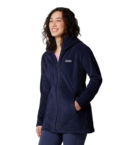 Columbia Women's Benton Springs II Long Hoodie, Dark Nocturnal, Large