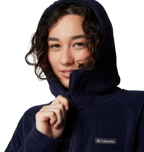 Columbia Women's Benton Springs II Long Hoodie, Dark Nocturnal, Large