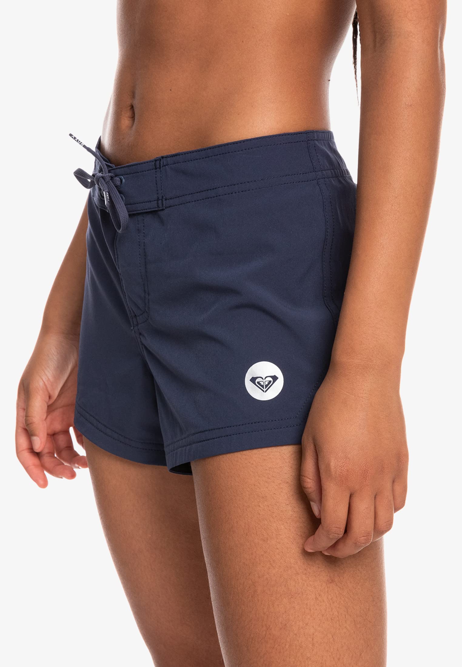 Roxy Women's Standard Board Quick Dry Bathing Suit Shorts, 2" Inseam-Swimsuit Bottoms (XS-XXL), Mood Indigo, Large