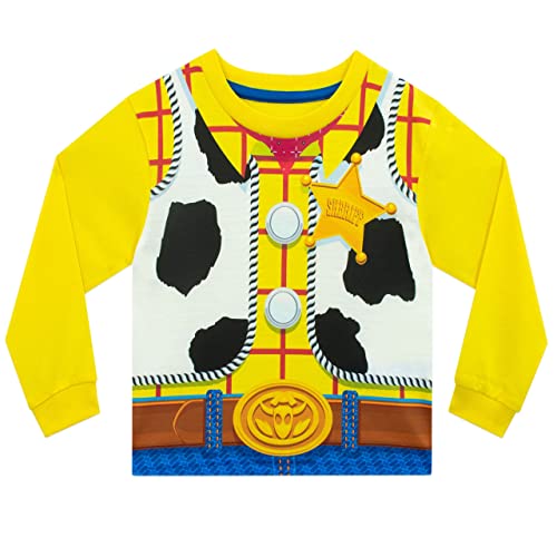 Disney Boys Toy Story Pyjamas 2 Pack Buzz Lightyear and Woody Kids PJs Multicolored 2T