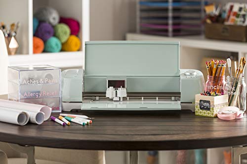 Cricut Explore Air 2 - A DIY Cutting Machine for all Crafts, Create Customized Cards, Home Decor & More, Bluetooth Connectivity, Compatible with iOS, Android, Windows & Mac, Mint