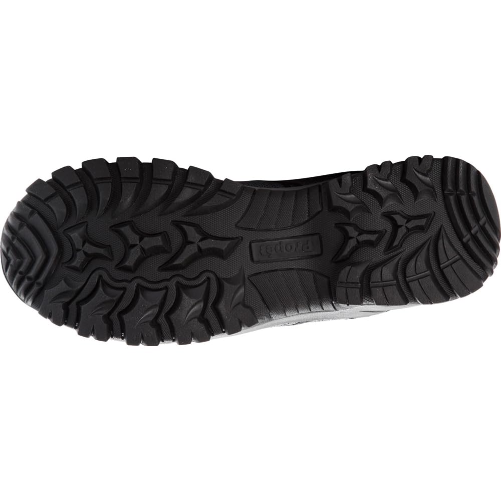 Propét Men's Traverse Hiking Boot, Grey/Black, 09 3E US